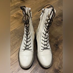 Sam Edelman | Shoes | Nwt Nib Sam Edelman Lenley Ankle Boot Ivory ...